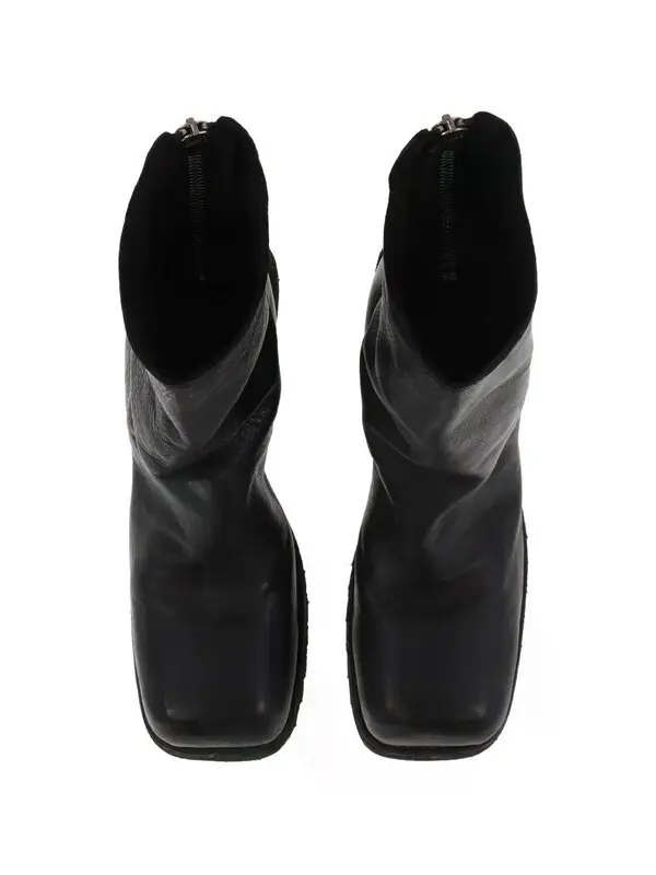 Guidi Full-grain Leather Ankle Boots