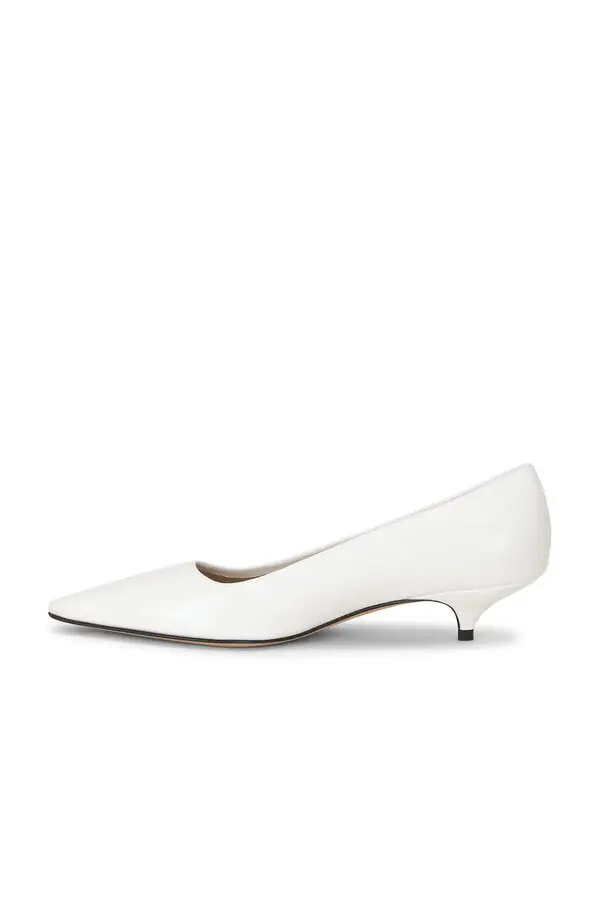 THE ROW Liisa Three Kitten Heel - Paper