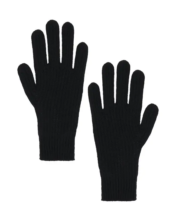 THE ROW Qamar Gloves - Black