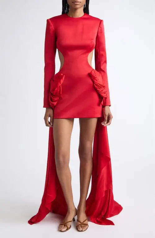 Zimmermann Clash Bow Minidress