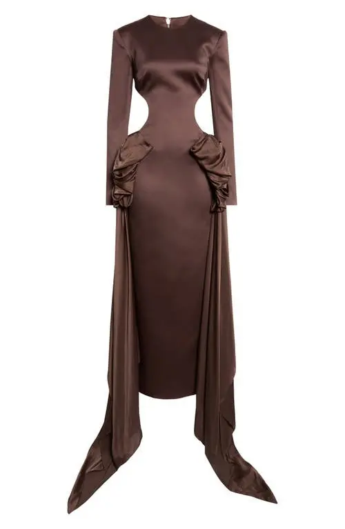 Zimmermann Clash Bow Maxi Dress