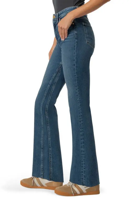 Kut From The Kloth Kelly High Waist Raw Hem Kick Flare Jeans