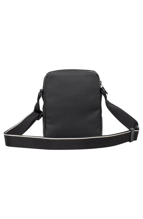 BOSS Zeph Faux Leather Messenger Bag