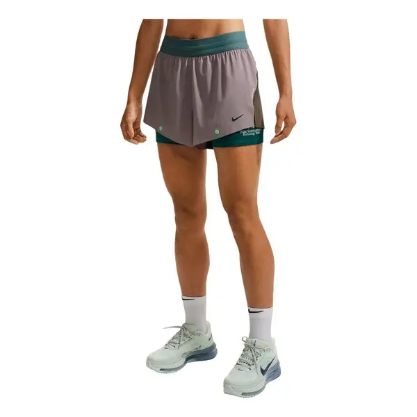 Nike Swift Dri-fit Mid-rise 2-in-1 Running Shorts