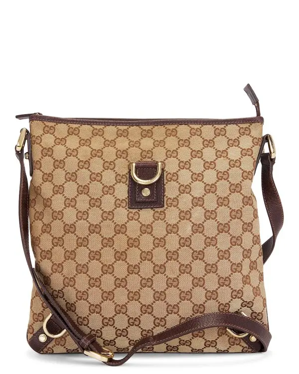FWRD RENEW Gucci Abbey Flat Messenger Bag