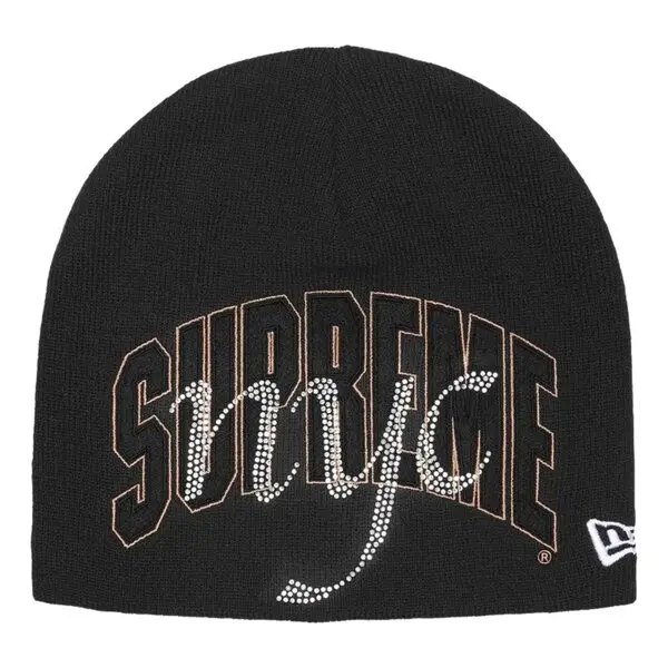 Supreme Ss26 X New Era Rhinestone Beanie