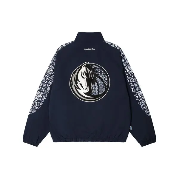 Mitchell & Ness Nba China Game 2026 Macao Exclusive Dallas Mavericks Racing Jacket Asia Sizing