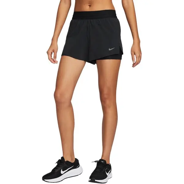 Nike Swift Dri-fit Mid-rise 2-in-1 Running Shorts