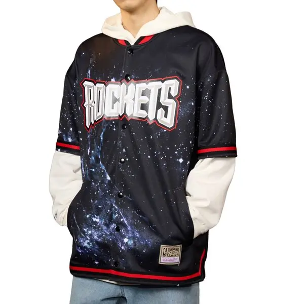 Mitchell & Ness Nba China Game 2026 Macao Exclusive Houston Rockets Jersey Asia Sizing