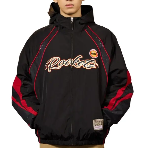 Mitchell & Ness Nba China Game 2026 Macao Exclusive Houston Rockets Racing Jacket Asia Sizing