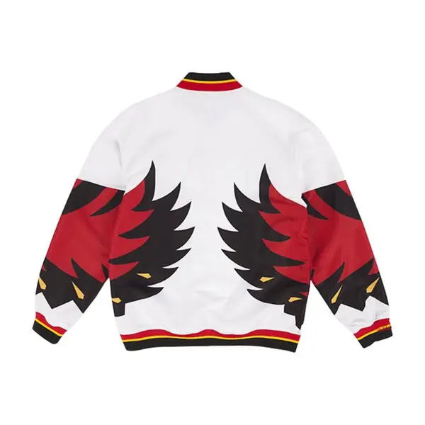 Mitchell & Ness Atlanta Hawks 90s Training Jacket Asia Sizing