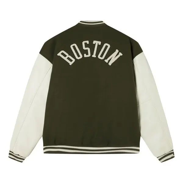 Mitchell & Ness New Vintage Boston Celtics Bomber Jacket Asia Sizing