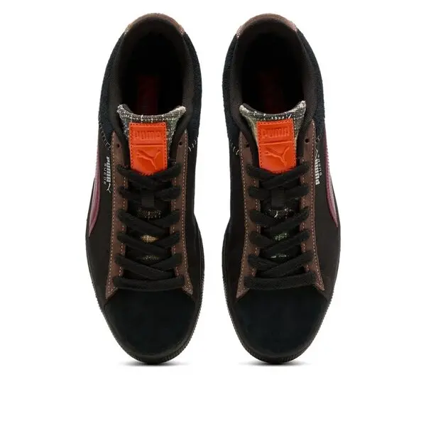 PUMA Suede Built Earned Ii 'black Team Regal Red