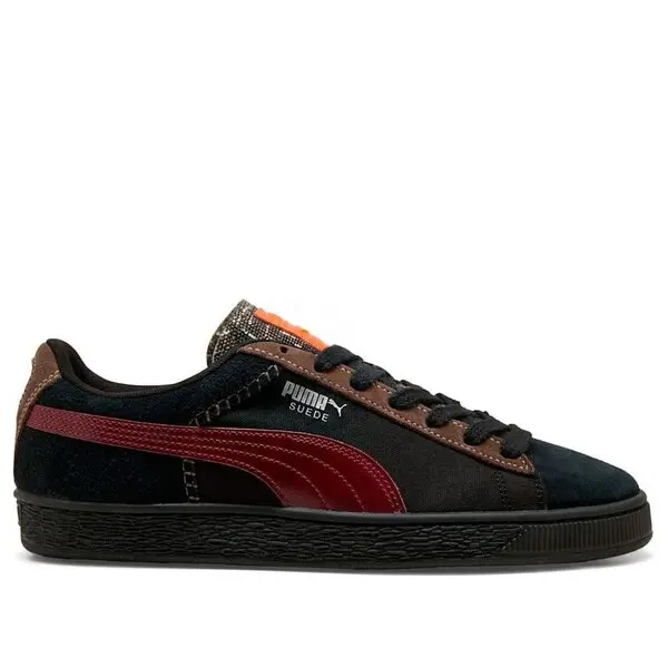 PUMA Suede Built Earned Ii 'black Team Regal Red