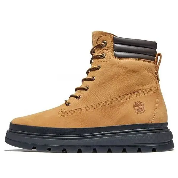 Timberland Greenstride Ray City Waterproof Boot 'wheat Full Grain - Yellow/black