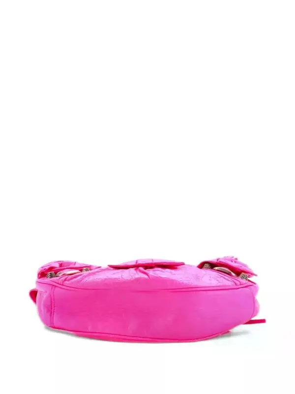 Balenciaga Le Cagole Bow Giant Studs Leather Mini Shoulder Bag