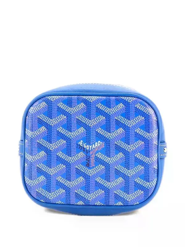 Goyard Petit Flot Coated Canvas Mini Bucket Bag