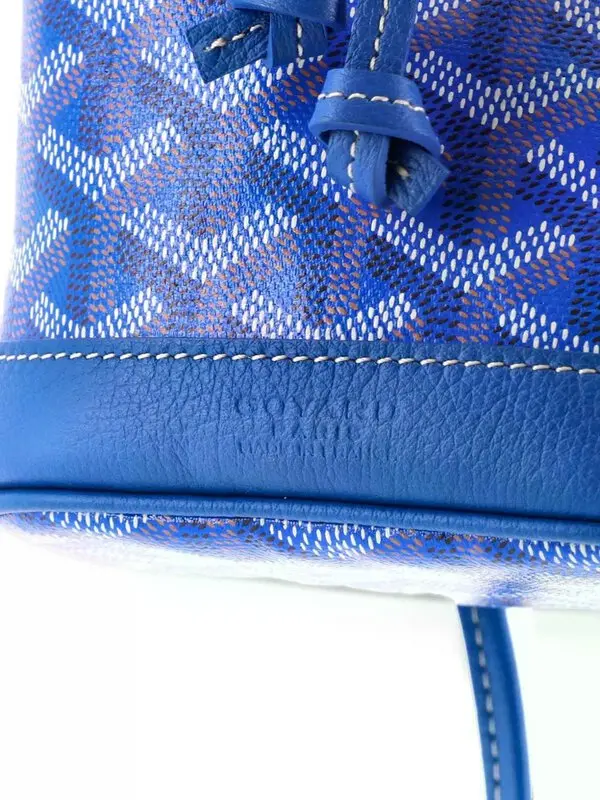 Goyard Petit Flot Coated Canvas Mini Bucket Bag
