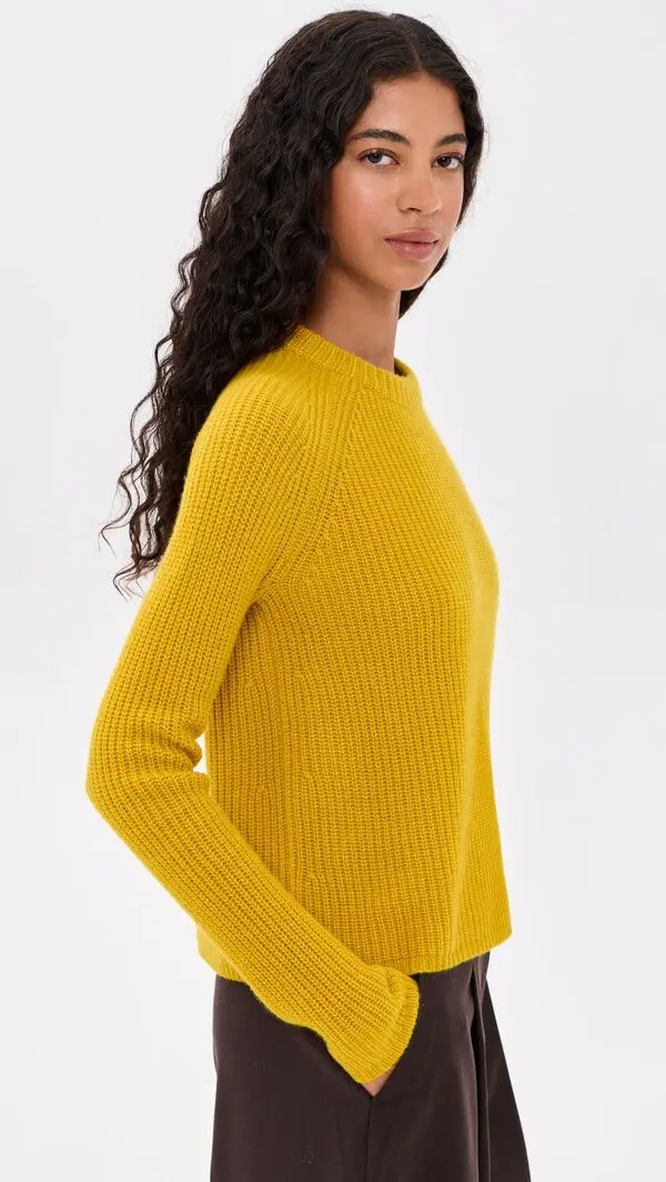 Jenni Kayne Cashmere Fisherman Crewneck Sweater