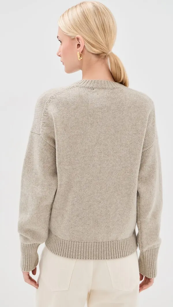 Daughter Sora Slouch V Neck Wool Sweater