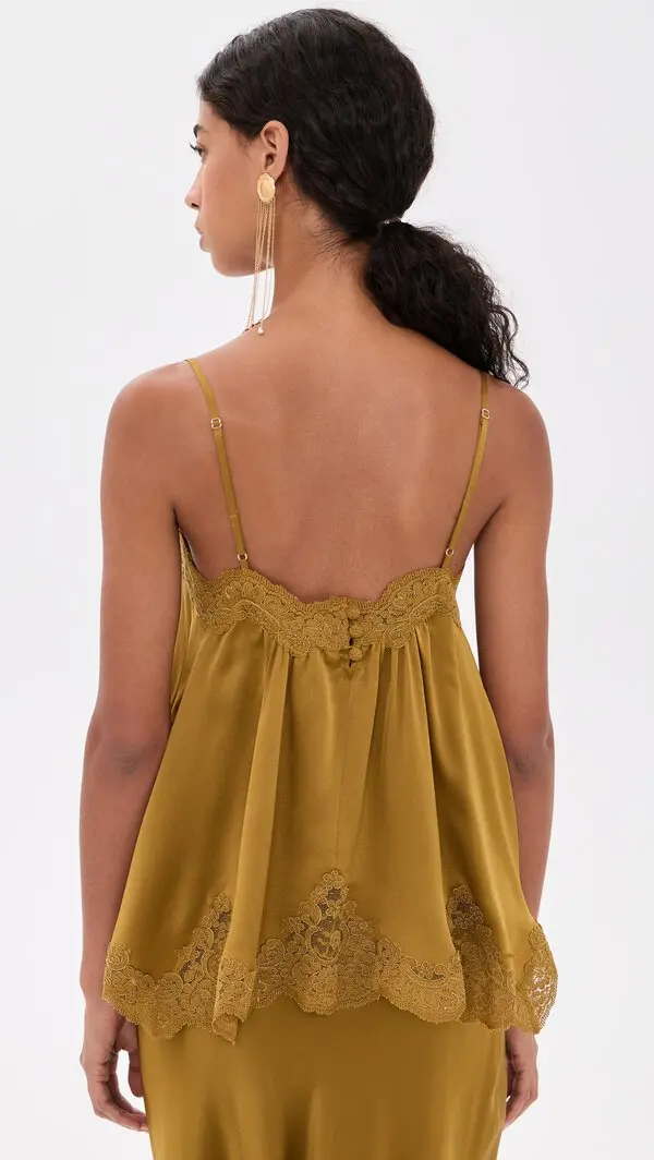 Zimmermann Clash Silk Satin Camisole