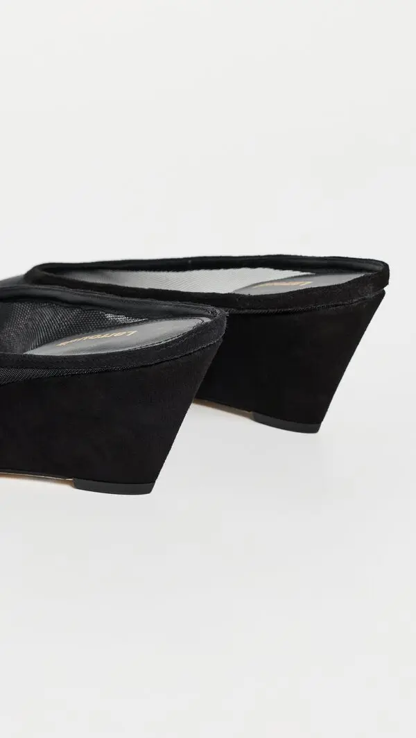 Larroude Loulou Mesh Mules