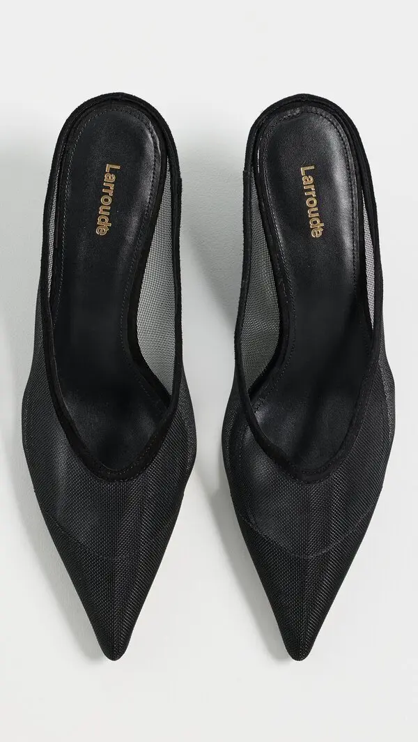 Larroude Loulou Mesh Mules