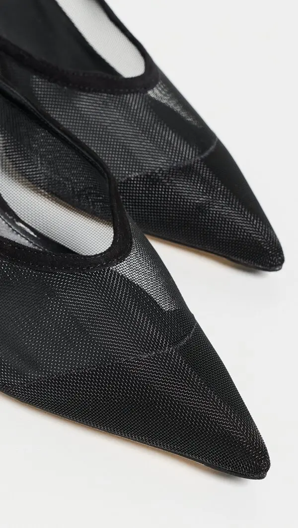 Larroude Loulou Mesh Mules