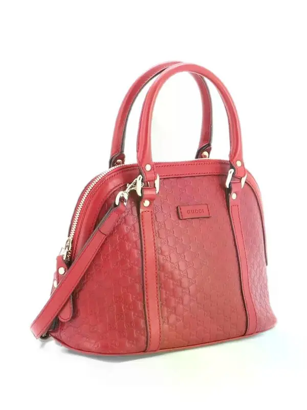Gucci Convertible Dome Microguccissima Leather Mini Satchel
