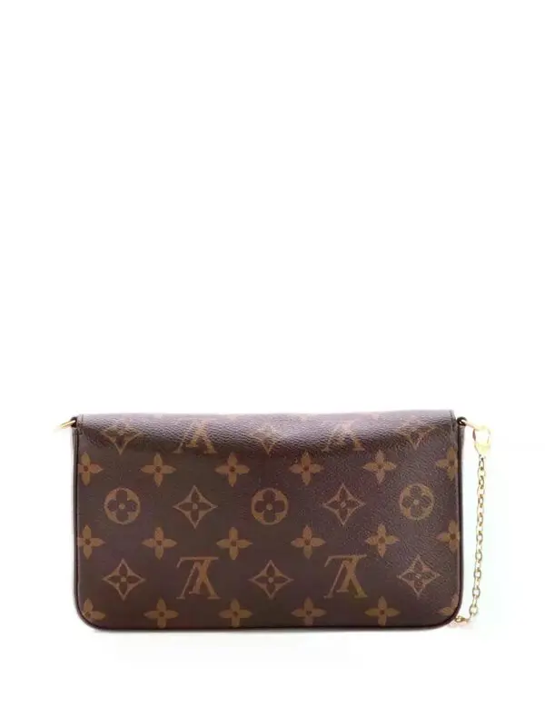 LOUIS VUITTON Felicie Pochette Monogram Canvas Crossbody Bag