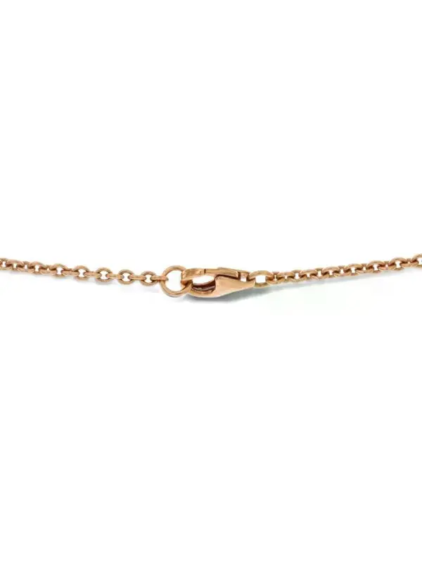 Cartier Love Interlocking 18k Rose Gold Necklace