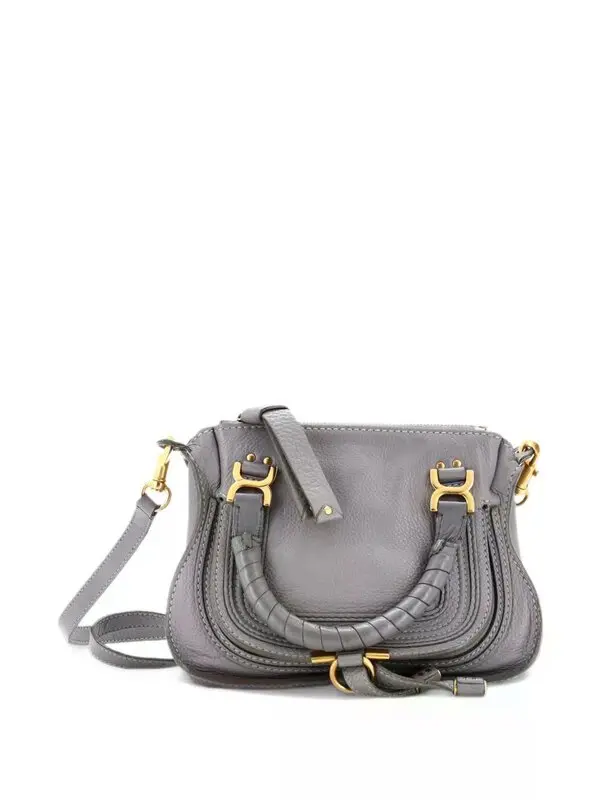 Chloé Marcie Satchel Leather Baby Crossbody Bag
