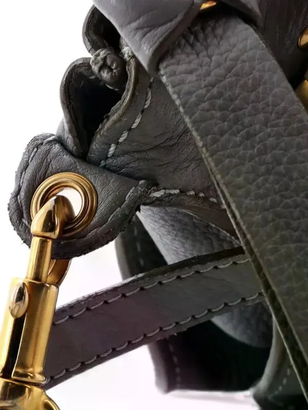 Chloé Marcie Satchel Leather Baby Crossbody Bag