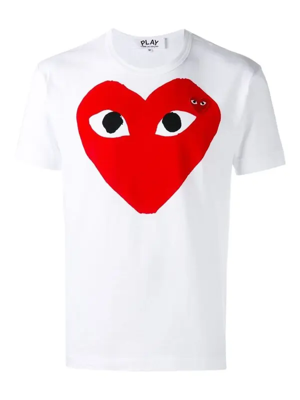 Play Comme Des Garcon Cotton T-shirt