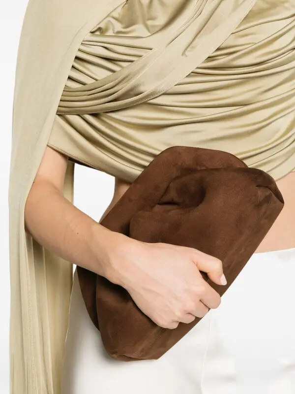 THEMOIRE Bios Suede Clutch
