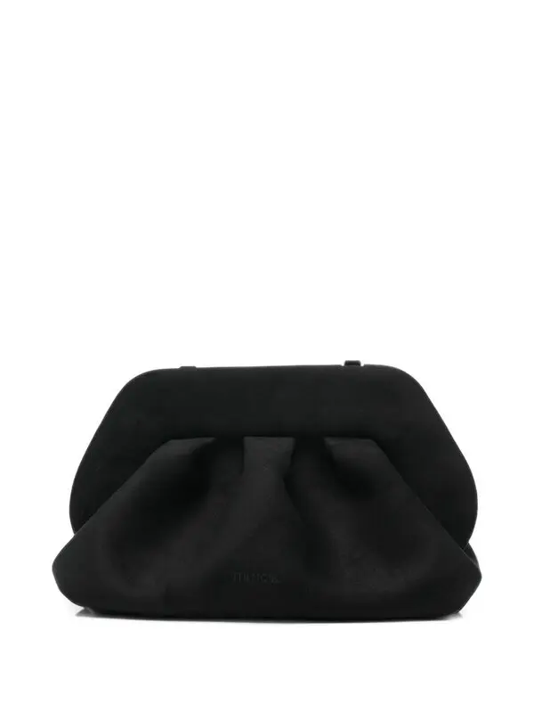 THEMOIRE Bios Suede Clutch - Black
