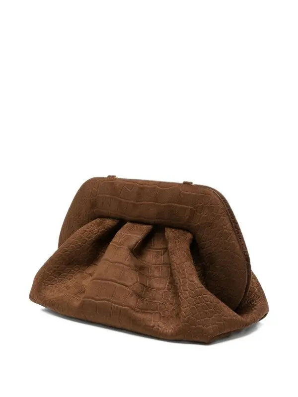 THEMOIRE Bios Suede Clutch