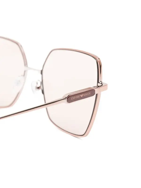 Emporio Armani Enameled Metal Sunglasses