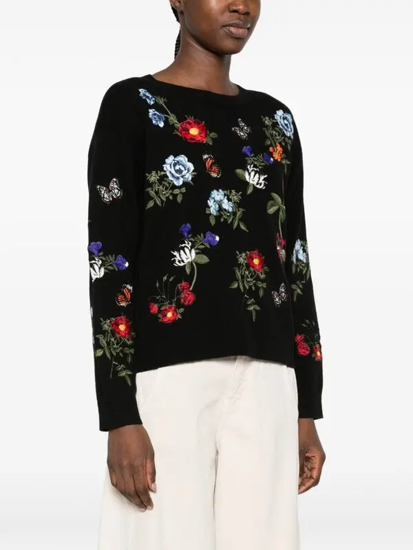 Alice + Olivia Teanna Wool Blend Sweater