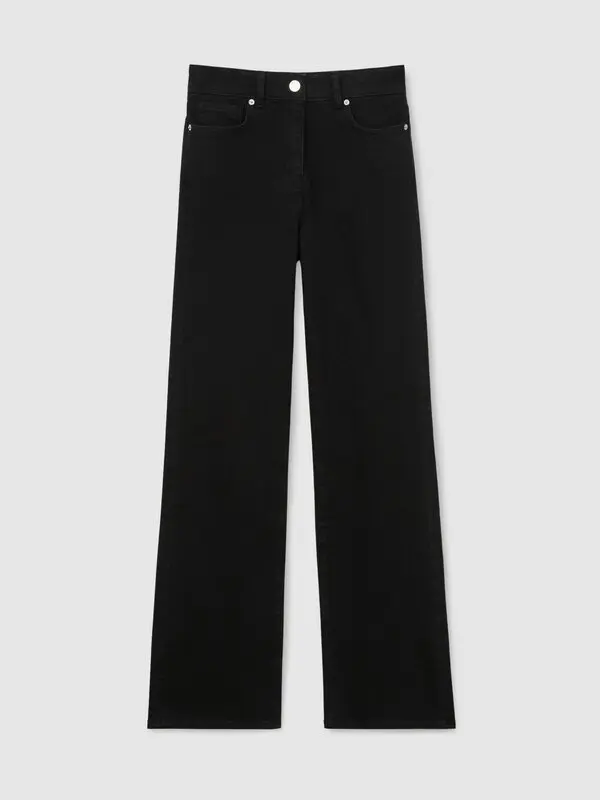 REISS Andi Petite High-rise Bootcut Jeans