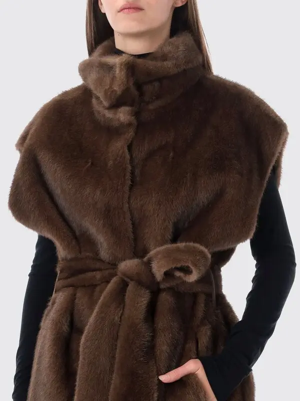 STAND STUDIO Fur Coat