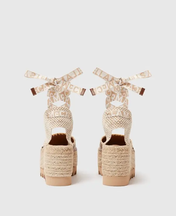 Stella McCartney Gaia Wedge Sandals
