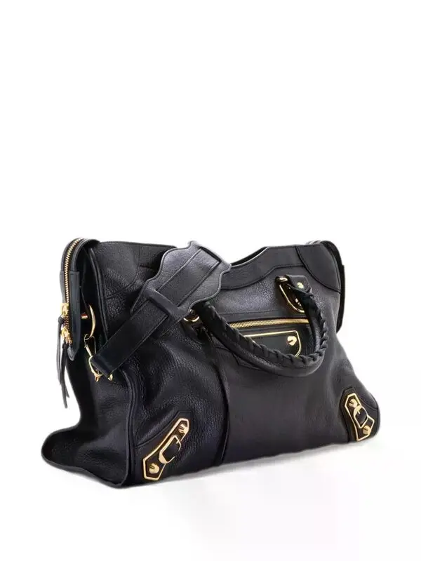 Balenciaga Medium City Classic Metallic Edge Leather Two-way Handbag