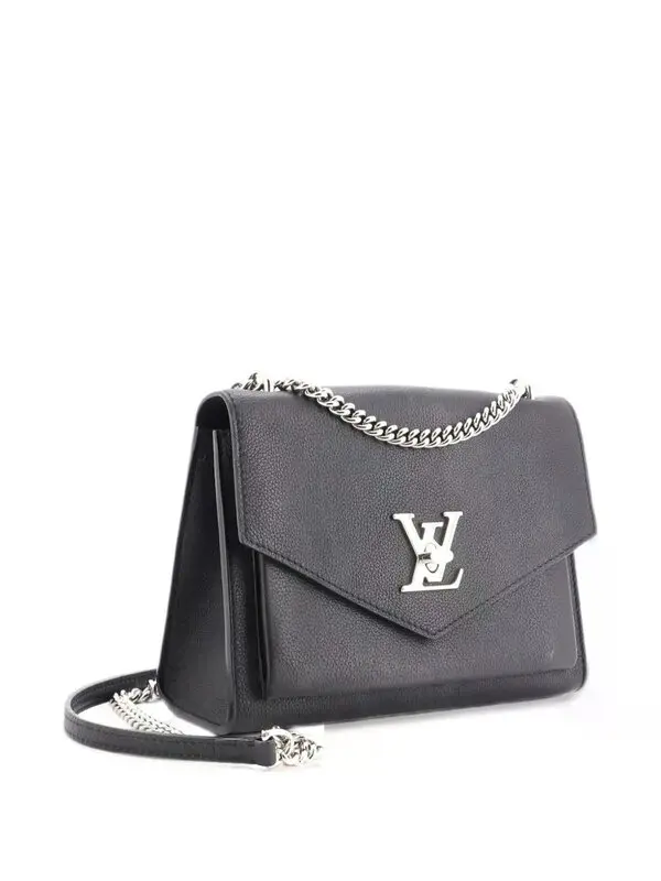 LOUIS VUITTON Mylockme Handbag Leather Bb Crossbody Bag