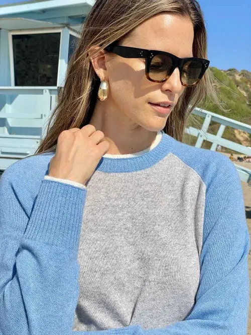 27 Miles Malibu Proctor Cashmere Baseball Pullover