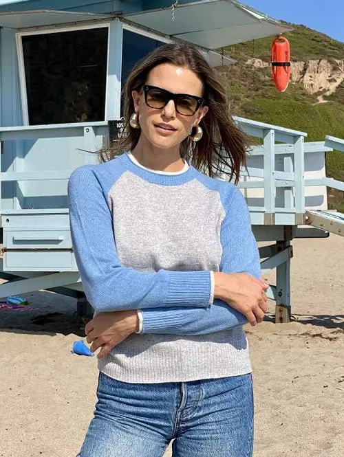 27 Miles Malibu Proctor Cashmere Baseball Pullover