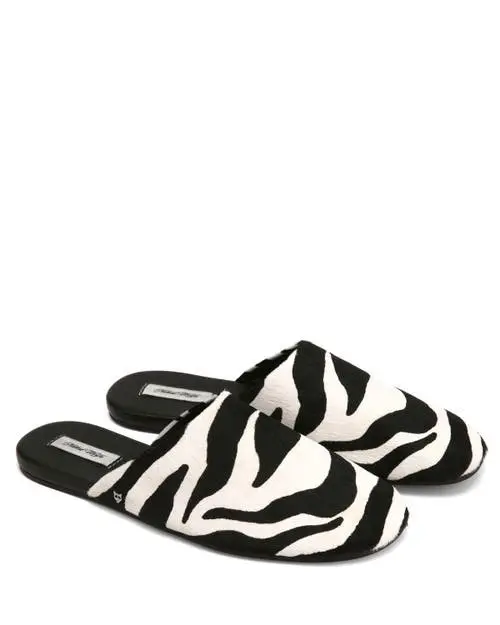 NAKED WOLFE Bessette Pony Mules - Zebra