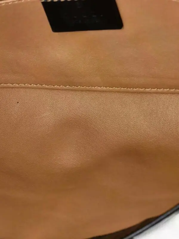 Gucci Gg Broadway Envelope Leather Clutch Bag
