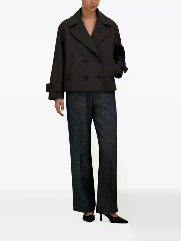 Herno Double-breasted Peacoat