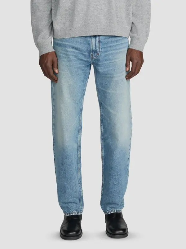 FRAME Relaxed Straight-leg Jeans - Blue